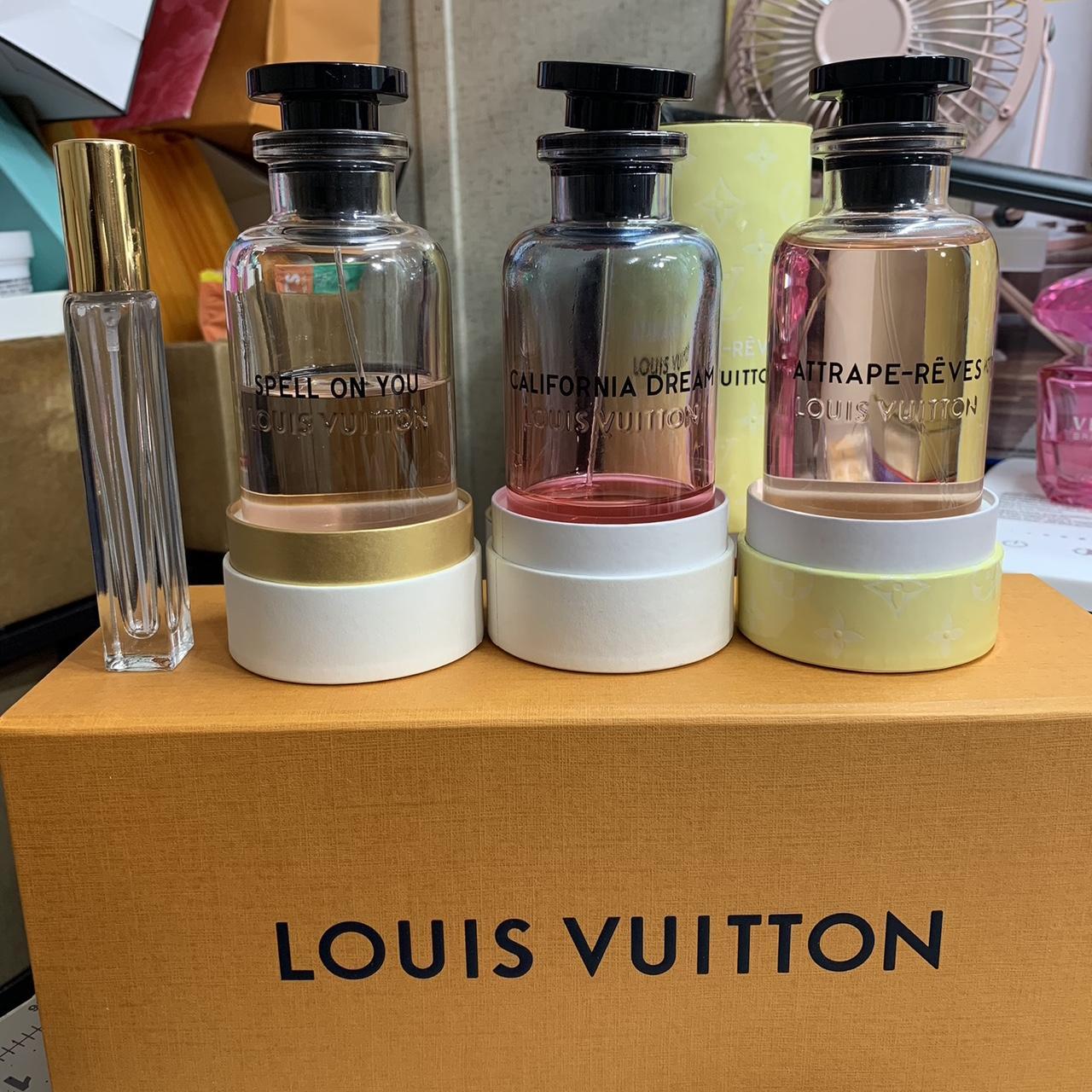 10ml authentic Louis Vuitton perfume in a clear... - Depop