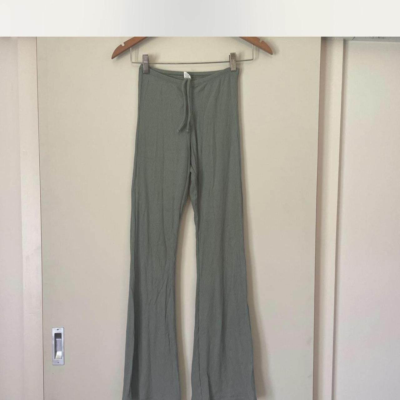 Wicked Weasel Good Intention Pants in Sage Size... - Depop