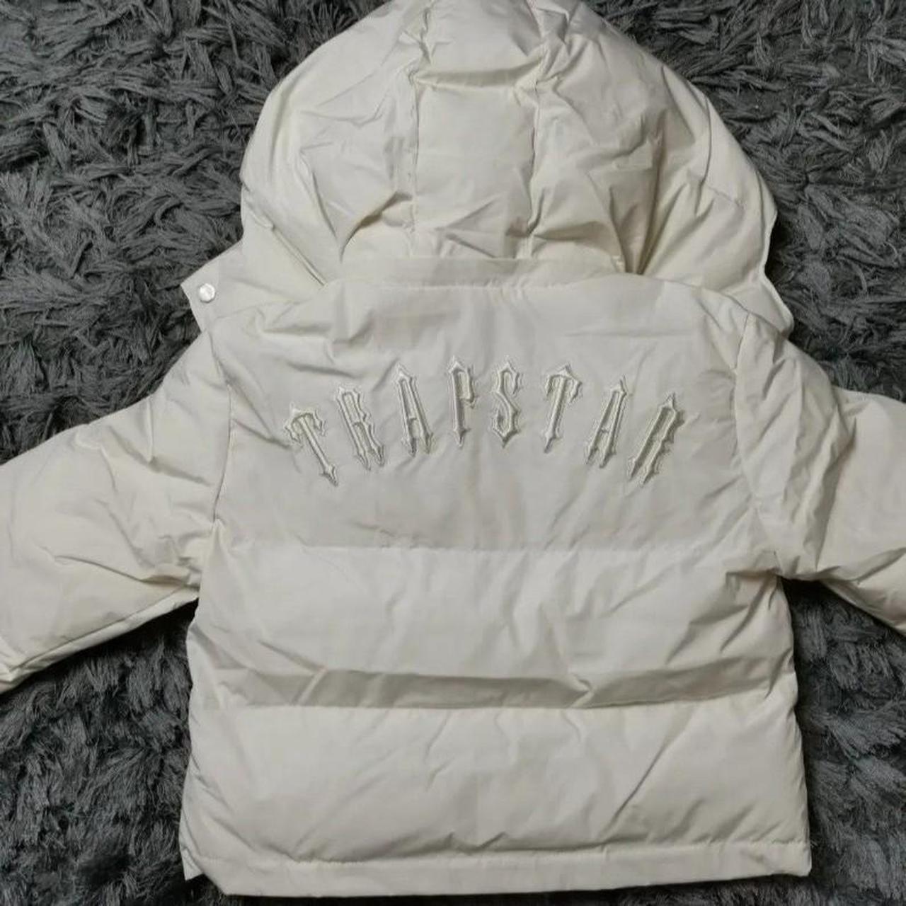 Trapstar Women's White Jacket | Depop