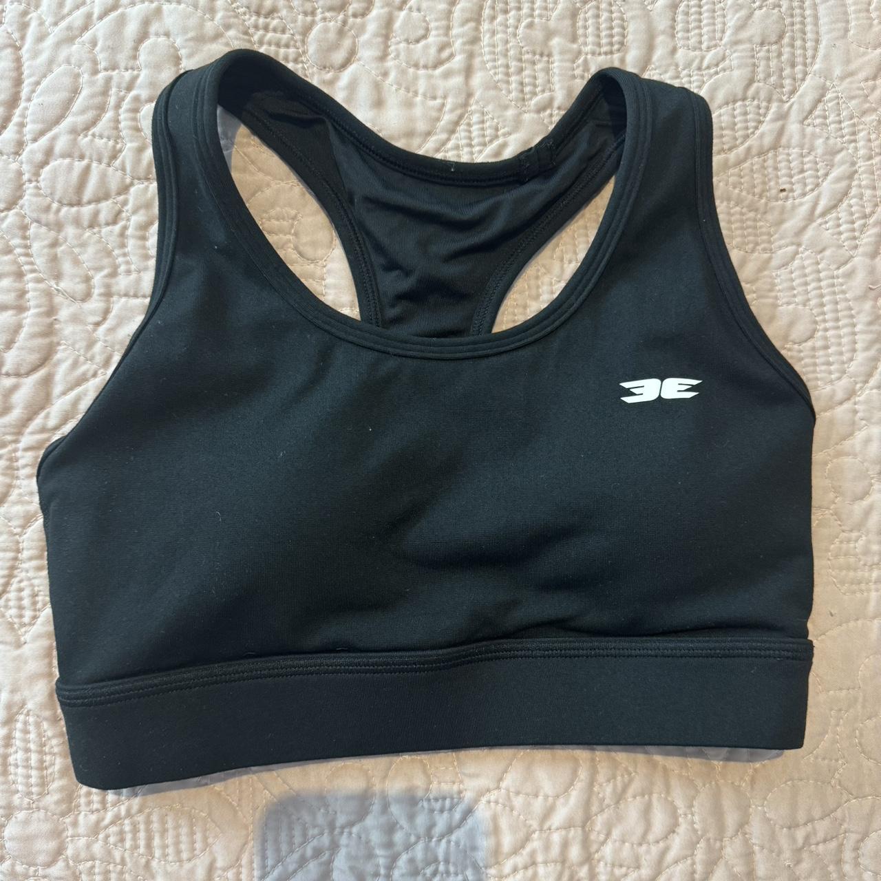 elite eleven black sport bra - worn once * MESSAGE... - Depop