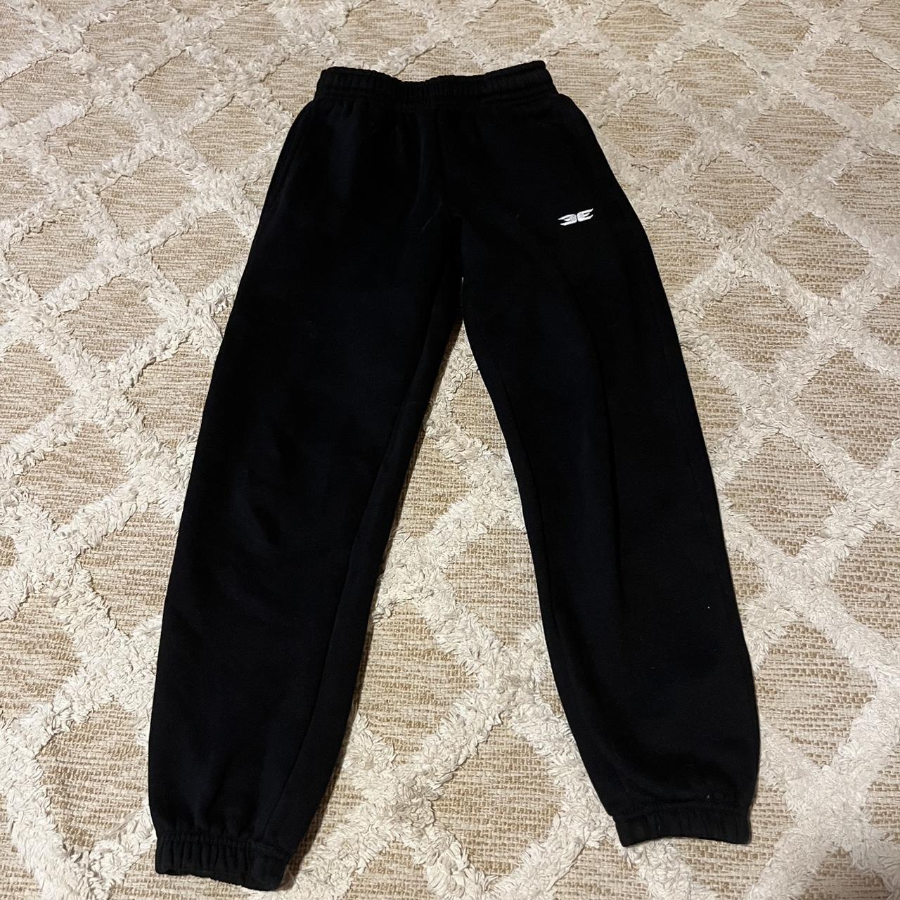 Black elite eleven trackies Size xxs | Depop