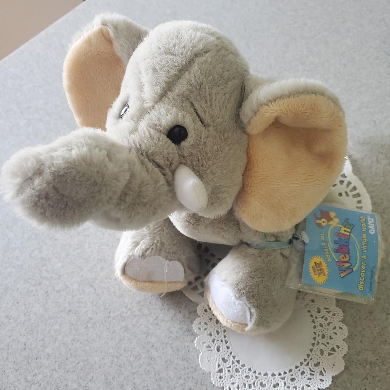 Elephant Webkinz Plush - Brand new with tags! It's... - Depop