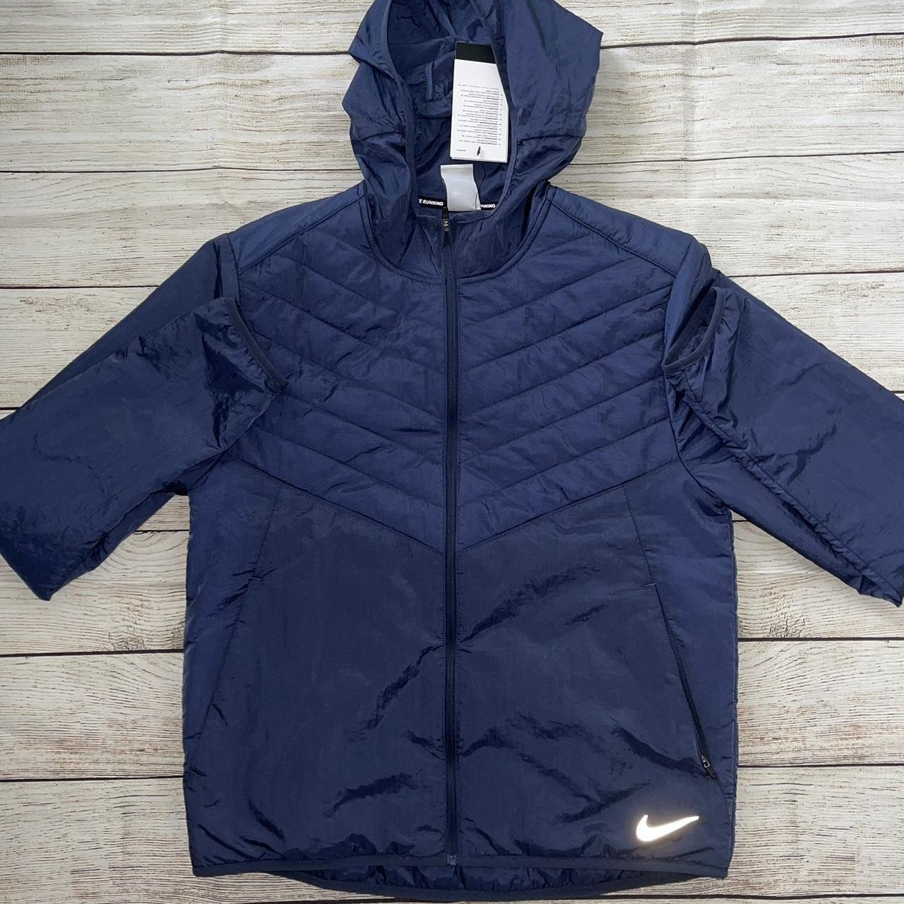Nike Aeroloft Jacket / Coat Navy - Brand New With... - Depop