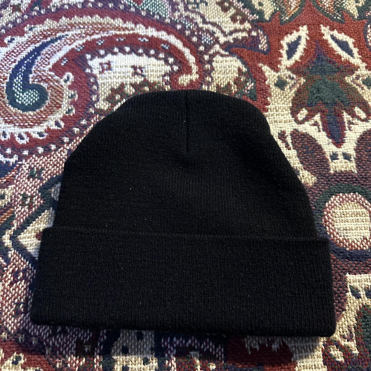 Native American Chief beanie with red and blue... | Depop