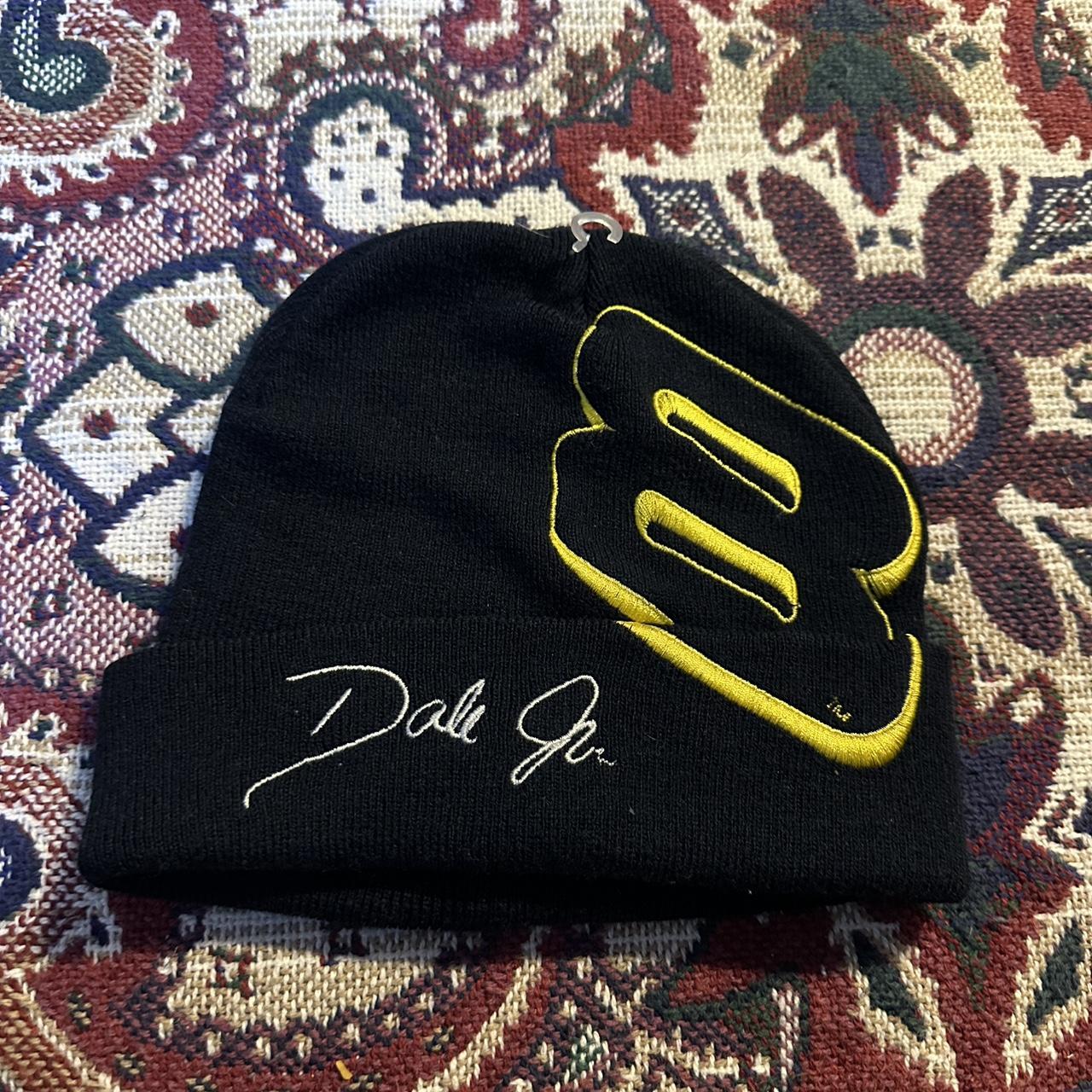Black and yellow Dale Earnhardt Jr. beanie #NASCAR | Depop