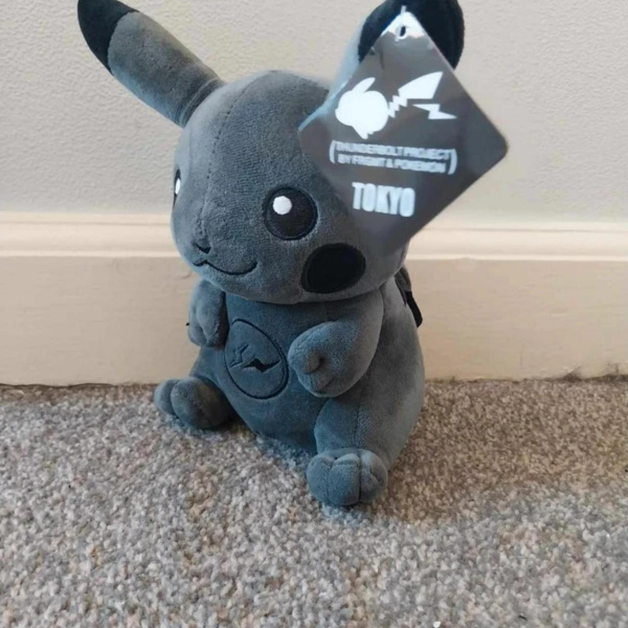 Black Pikachu Pokémon Thunderbolt Project... - Depop