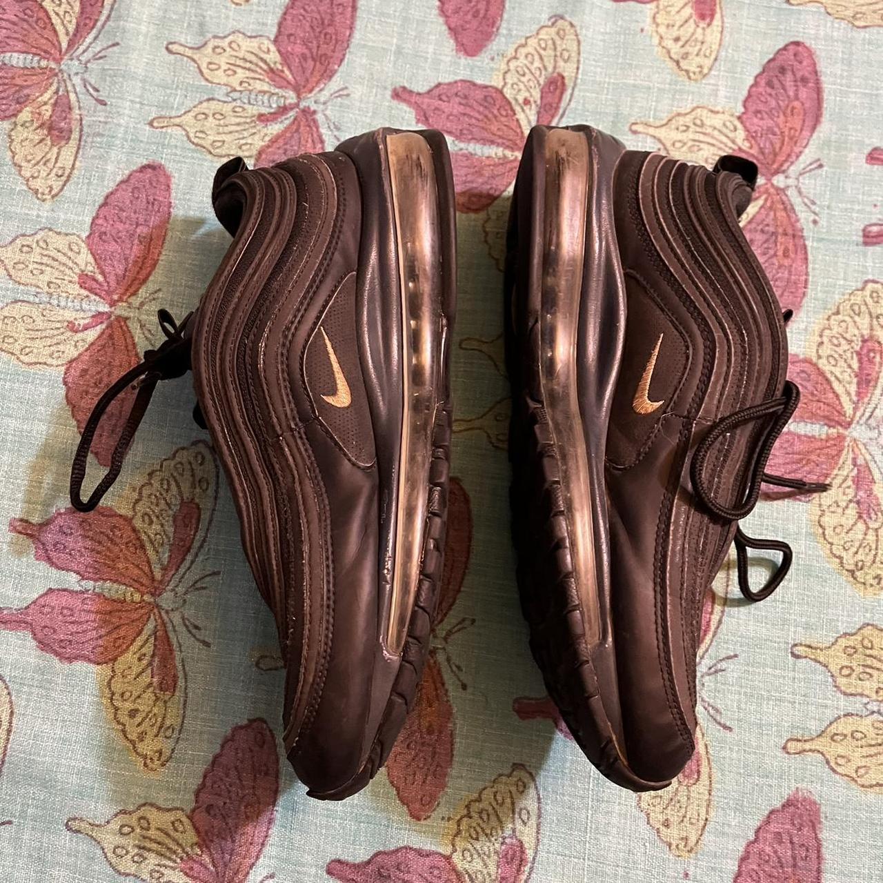 Retro black nike air max 97s -condition excellent... - Depop