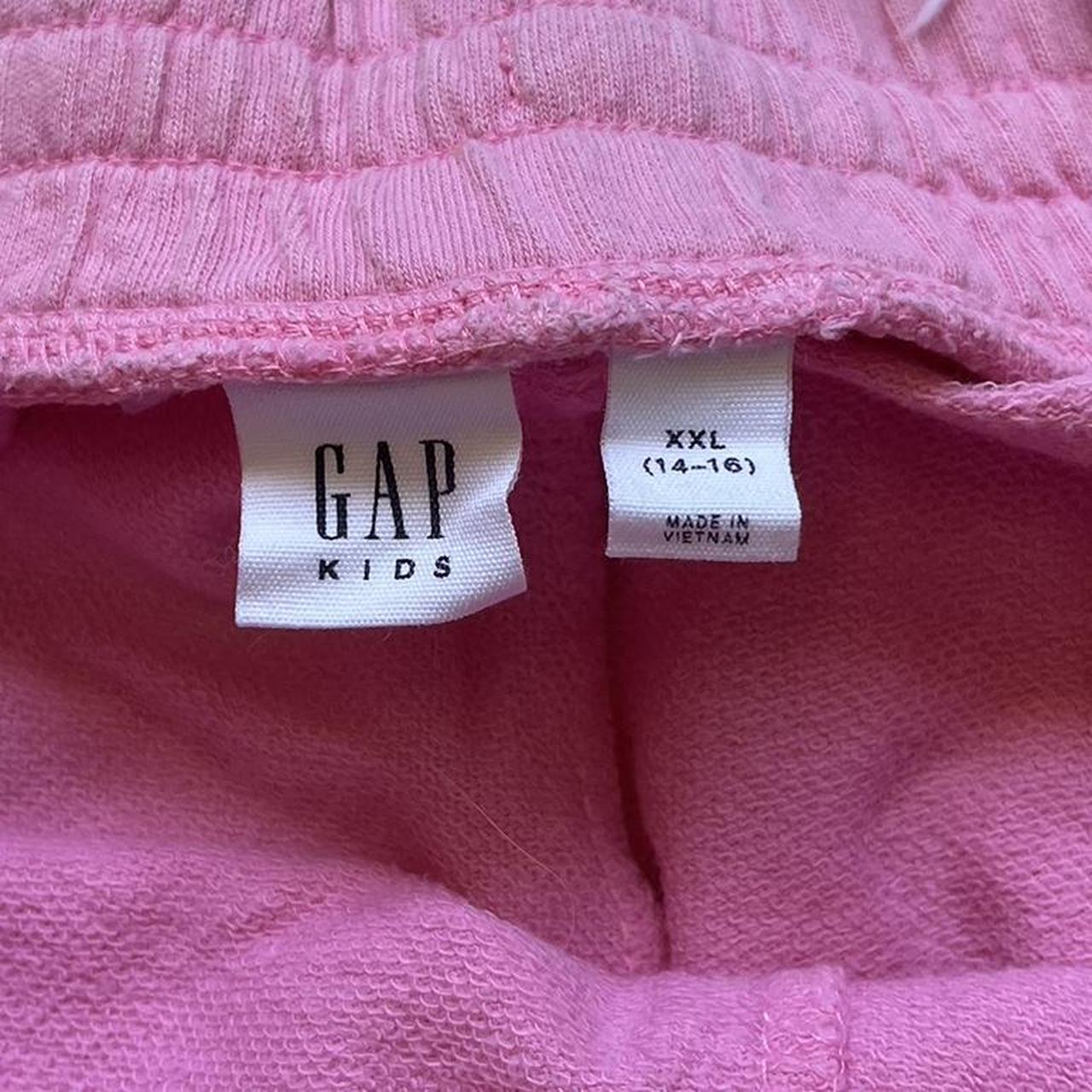 pink gap sports shorts 💕🌸 tag says kids xxl, but... - Depop