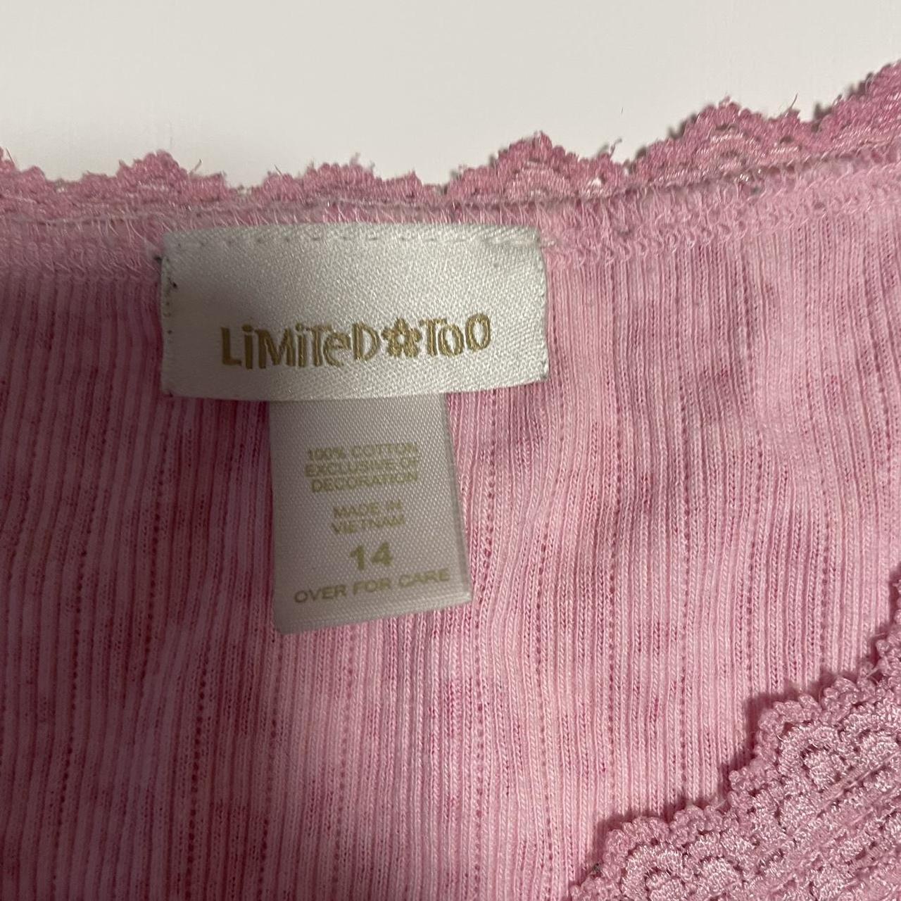 Limited too Pink cheetah print With gems and... - Depop