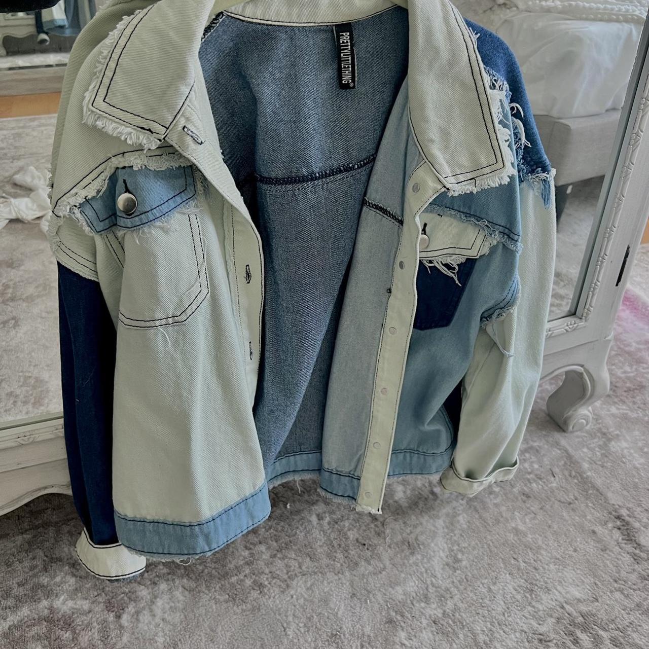Pretty little thing denim jacket - Depop