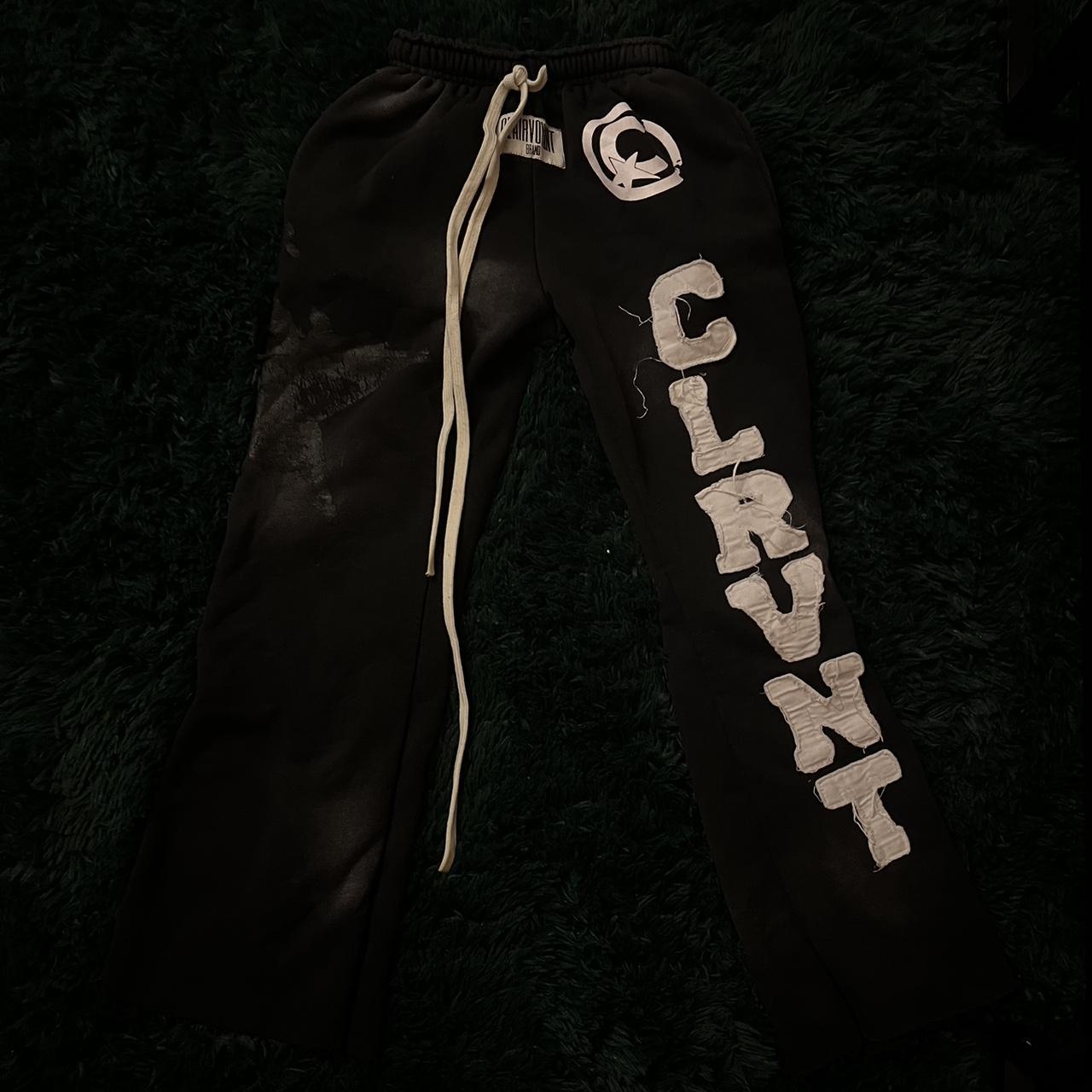CLRVNT flared sweats XS dm before buying - Depop