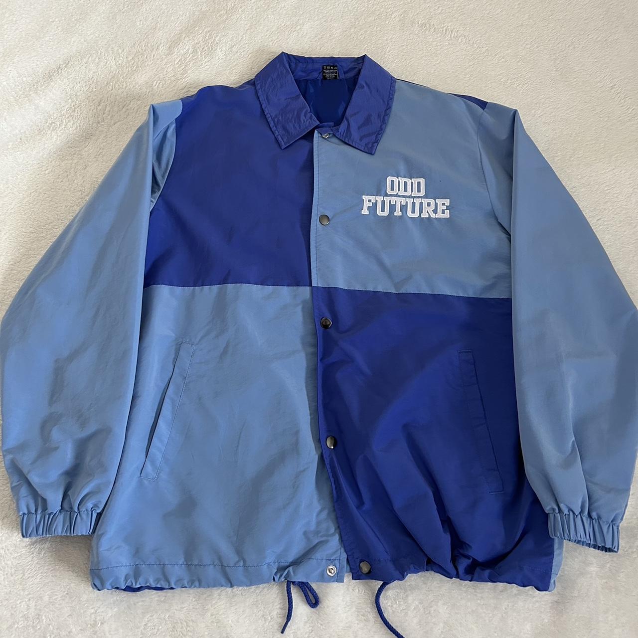 Odd Future Men's Blue Jacket | Depop