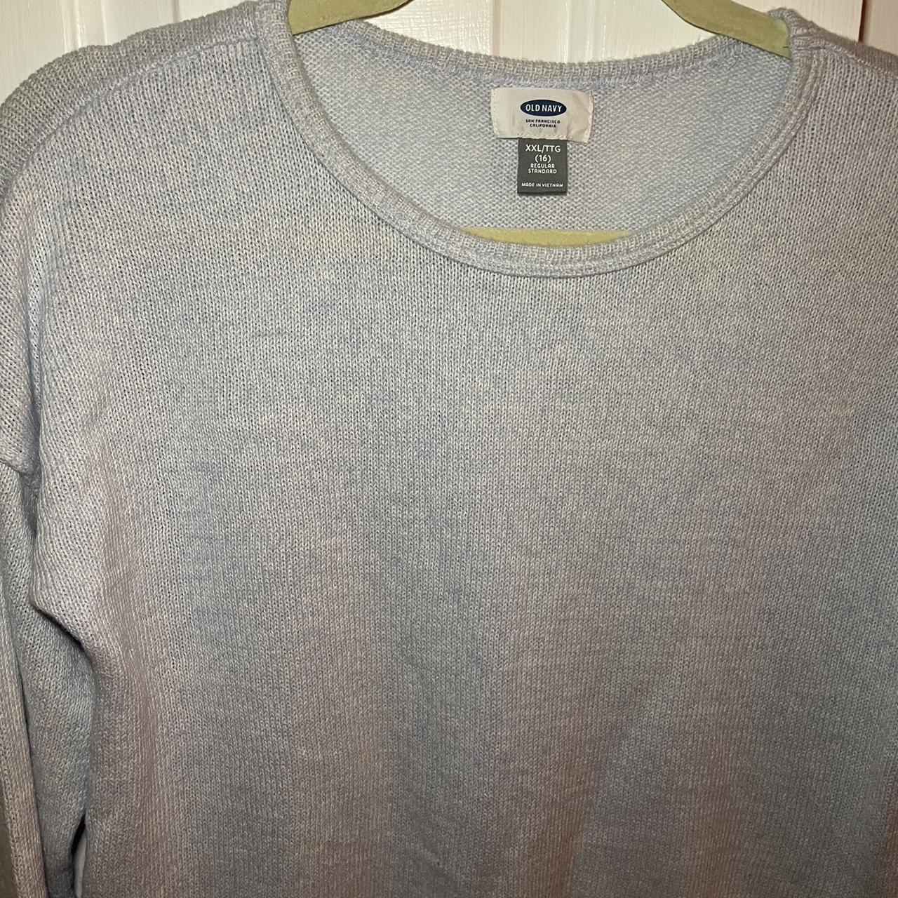 Old Navy Blue Jumper | Depop