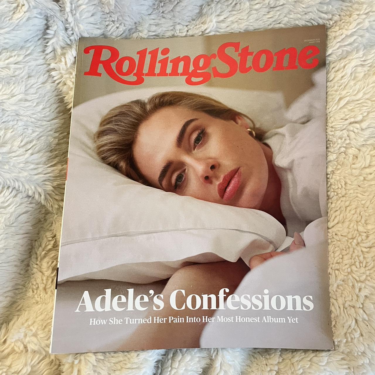 Rolling Stone December 2021 With Adele on the... - Depop