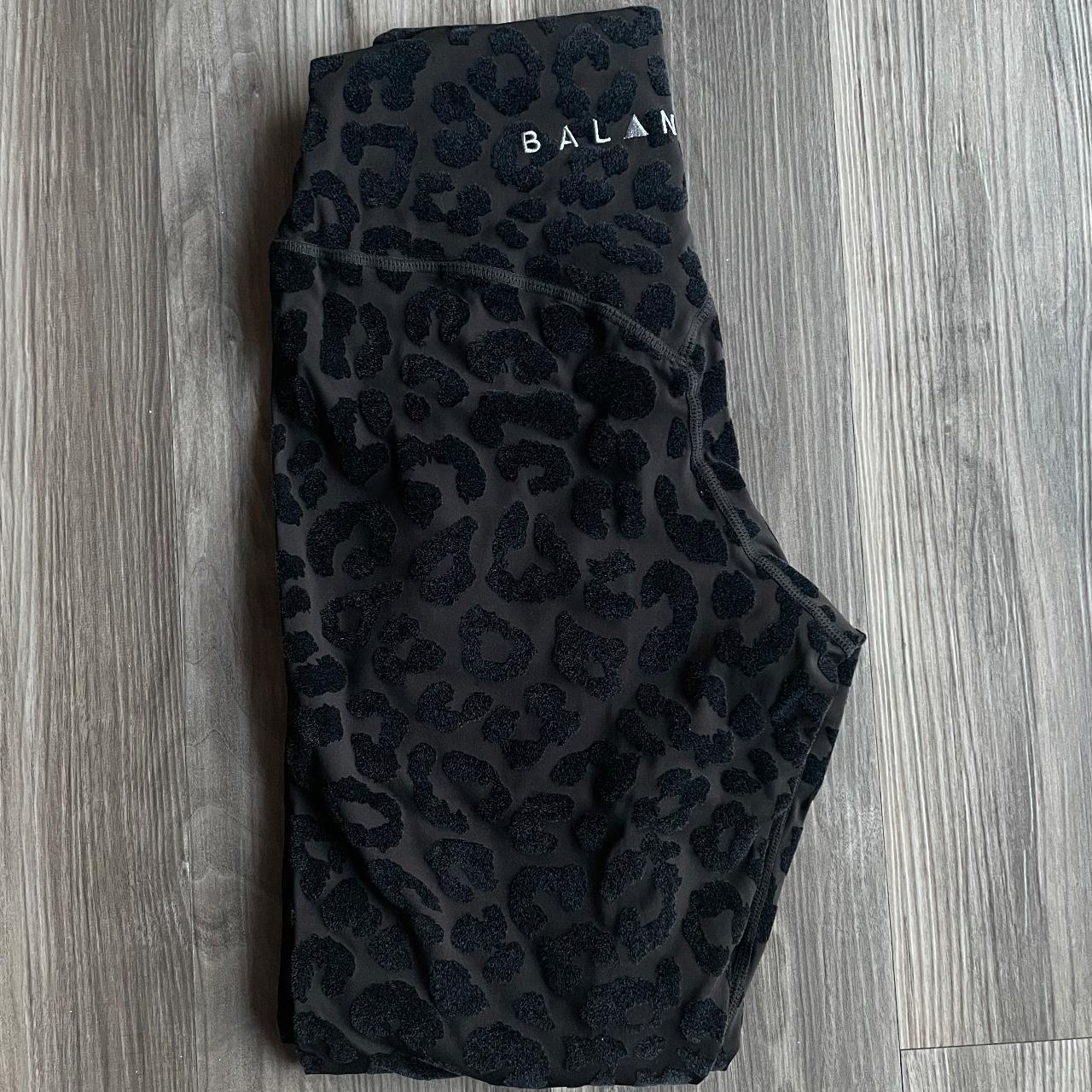 Balance Collection Women's Black Leggings | Depop