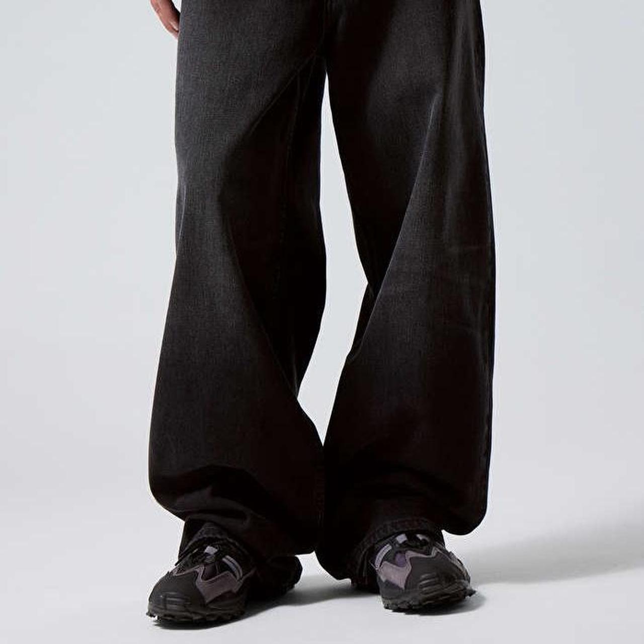 weekday astro jeans black stream brand new never... - Depop