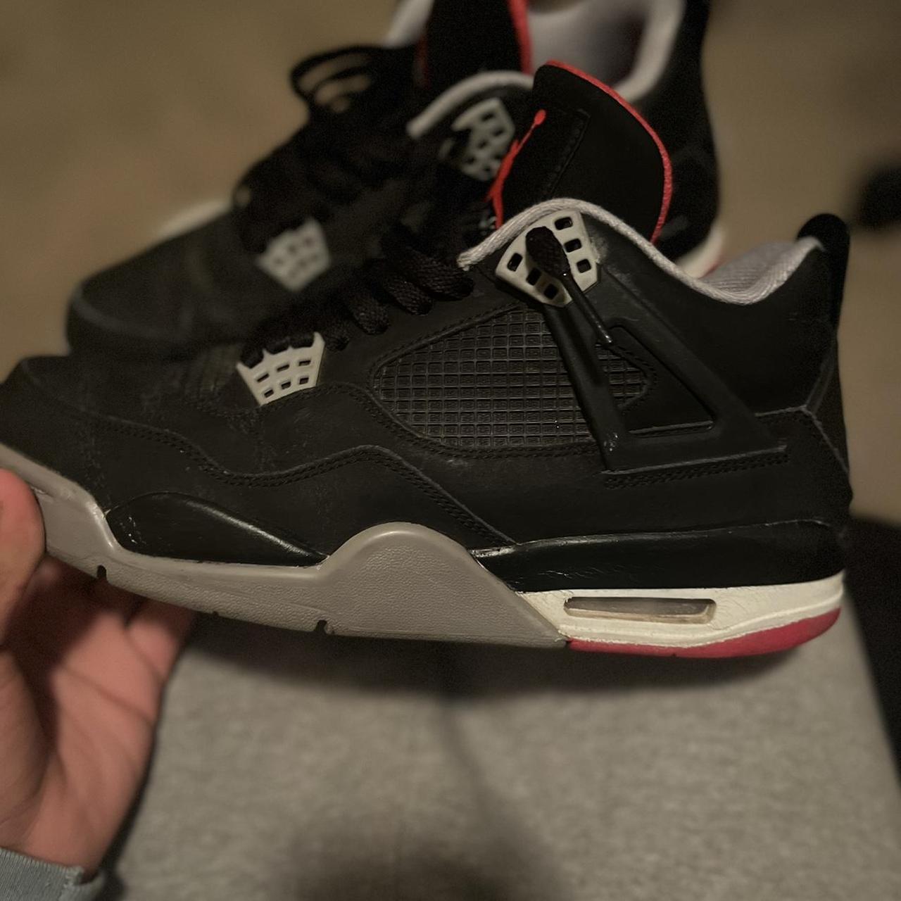 Bred 4s Pretty beat - Depop