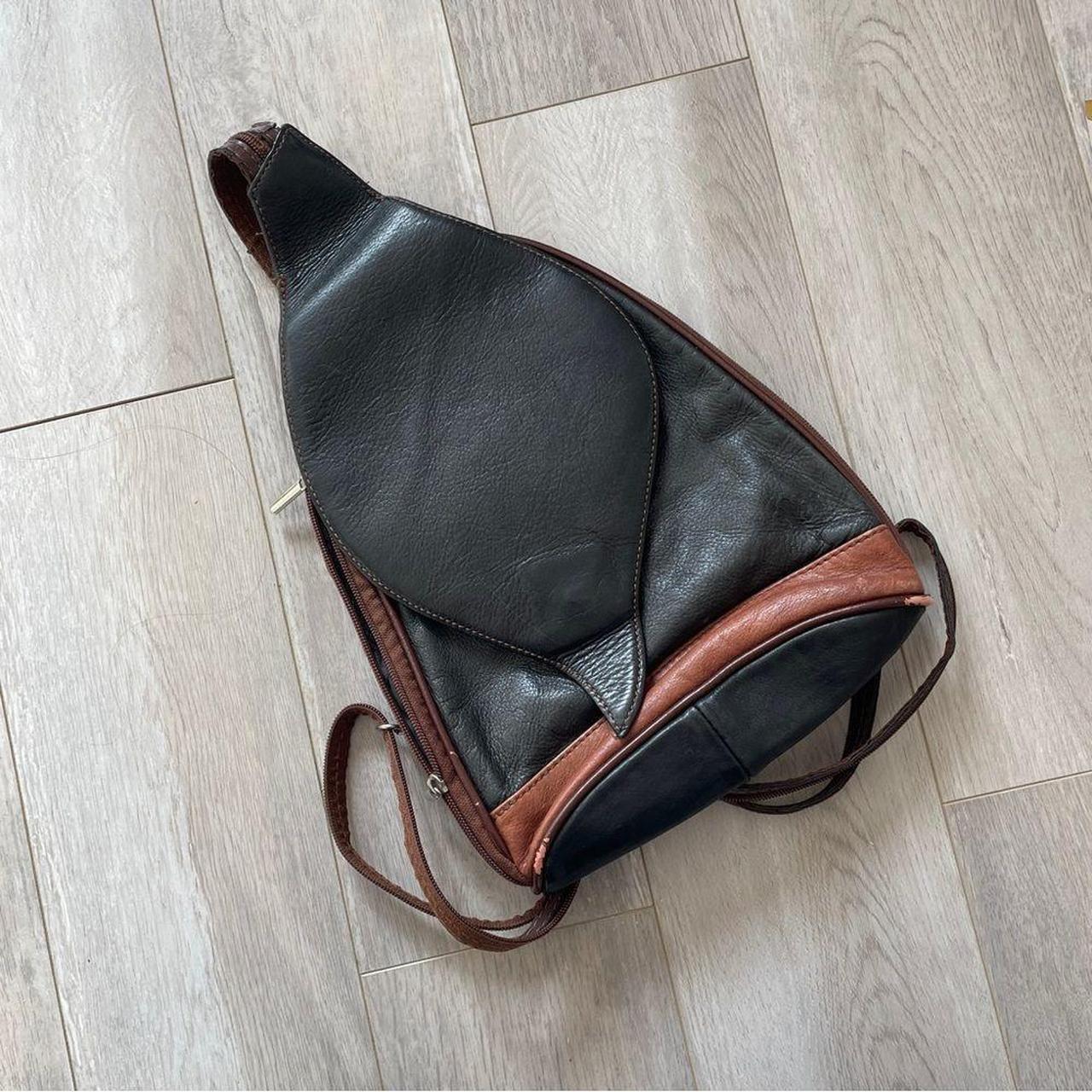 Teardrop Sling Bag Backpack womens in the color... | Depop