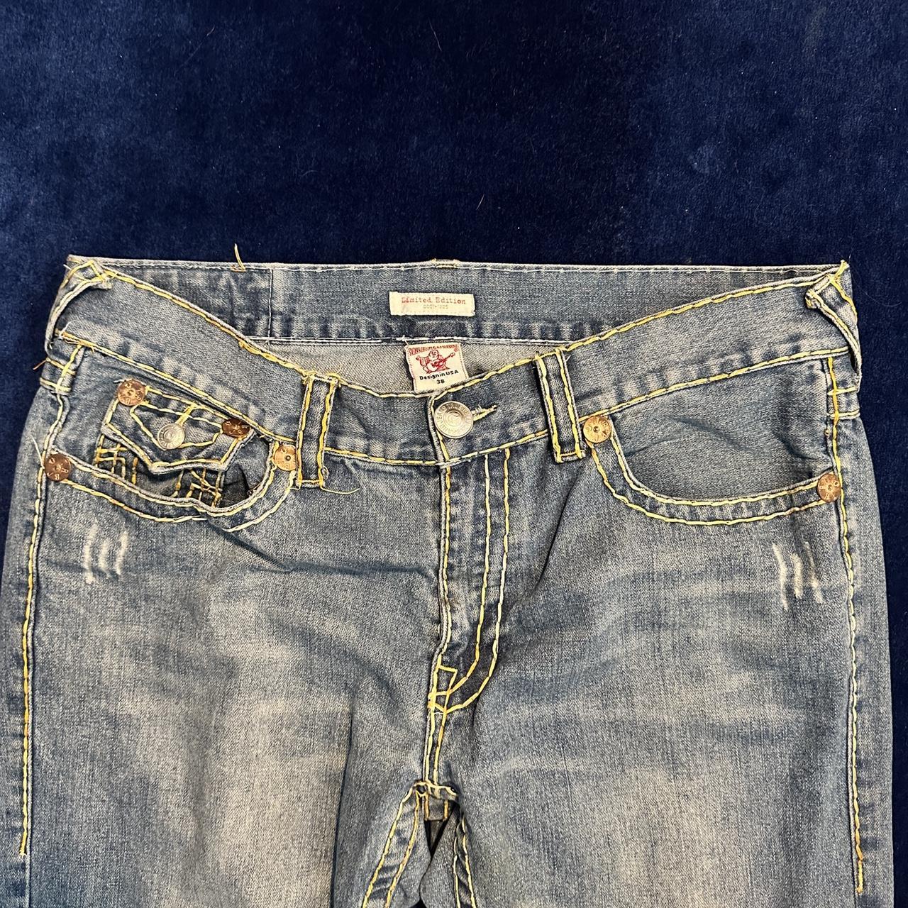 Vintage Limited Edition True Religion Jeans Level... - Depop