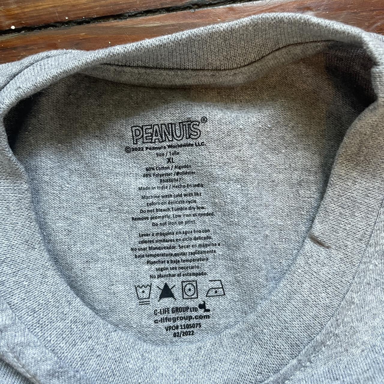 snoopy peanuts tennis club graphic... - Depop