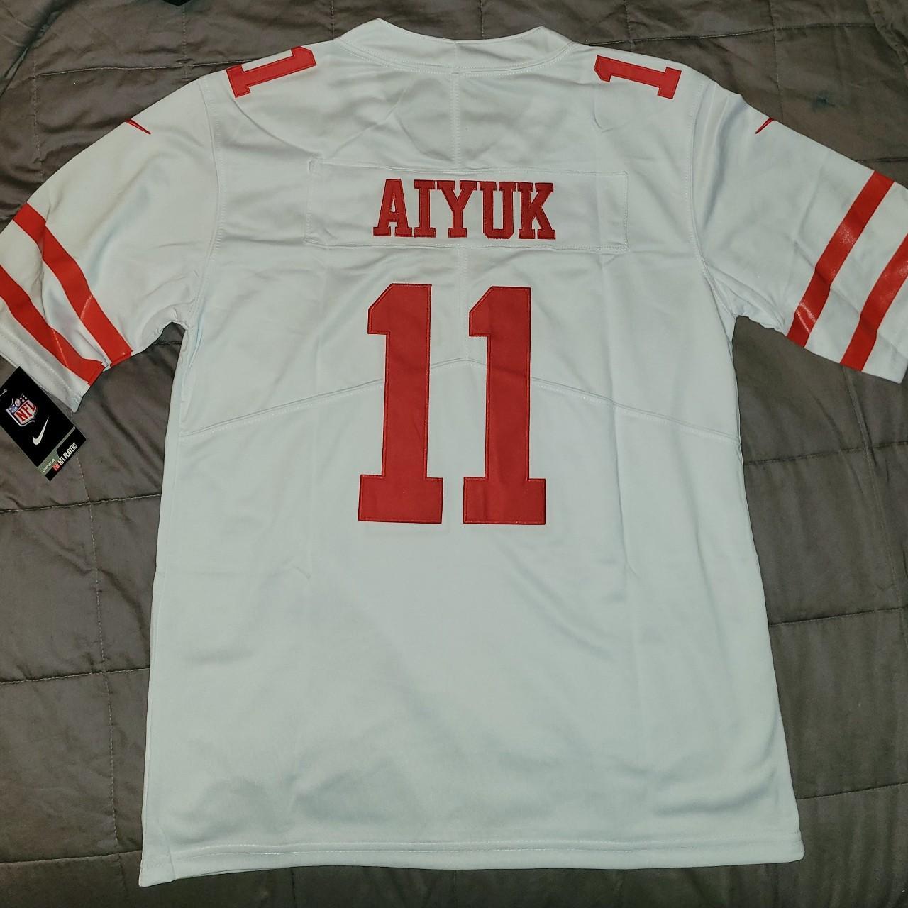 Brandon Aiyuk jersey size S, M, L, XL. Brand new,... - Depop