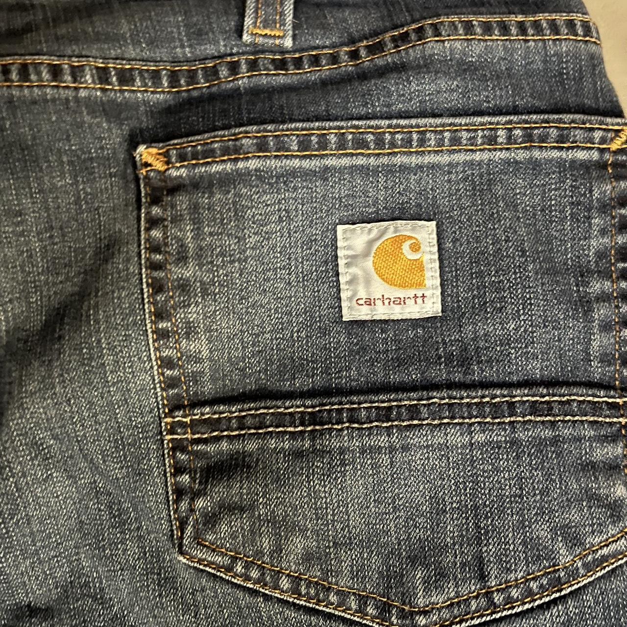 Carhartt Rugged Flex Knit Lined Jeans Most... - Depop