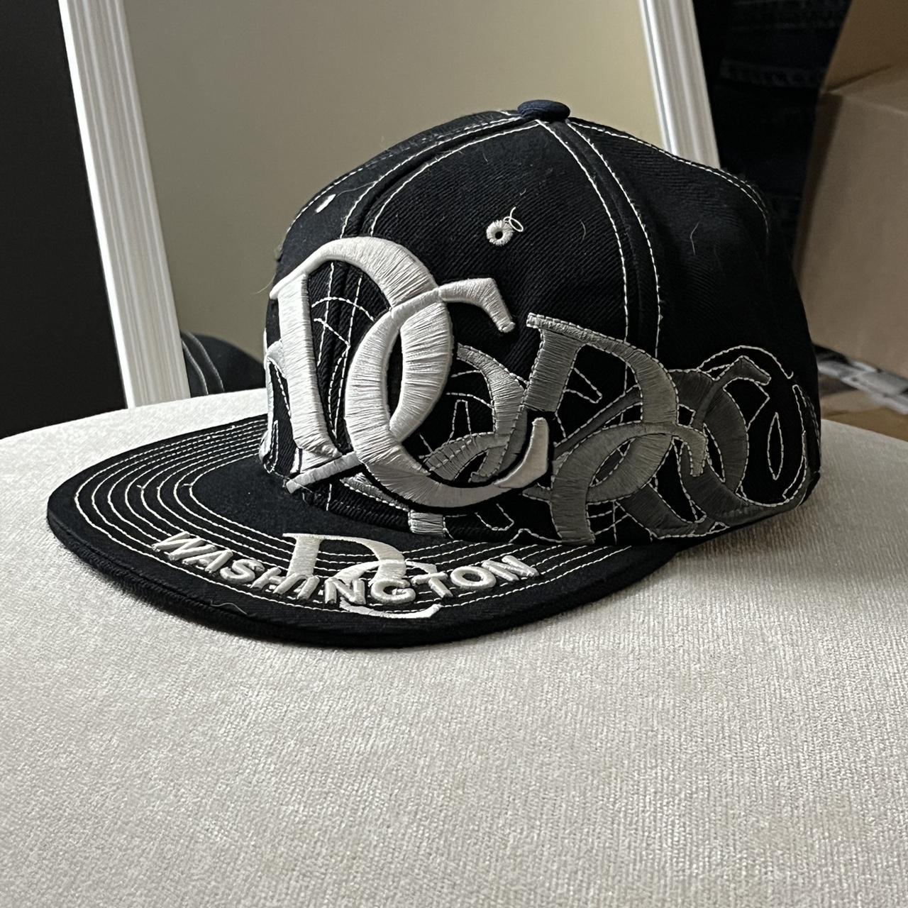 Y2k Fitted Washington DC City Hunter Hat Size... - Depop