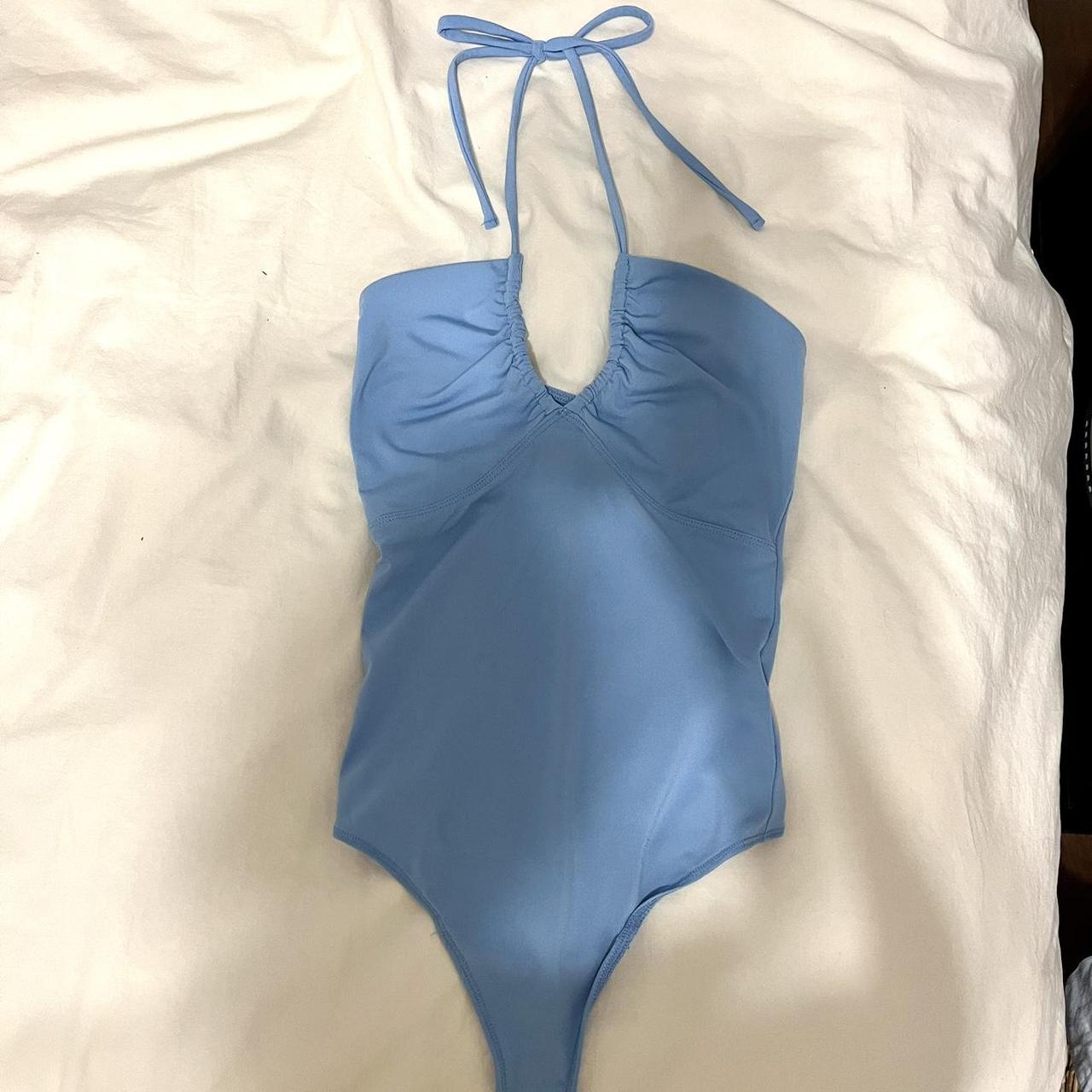 Abercrombie light blue bodysuit Size xs | Depop