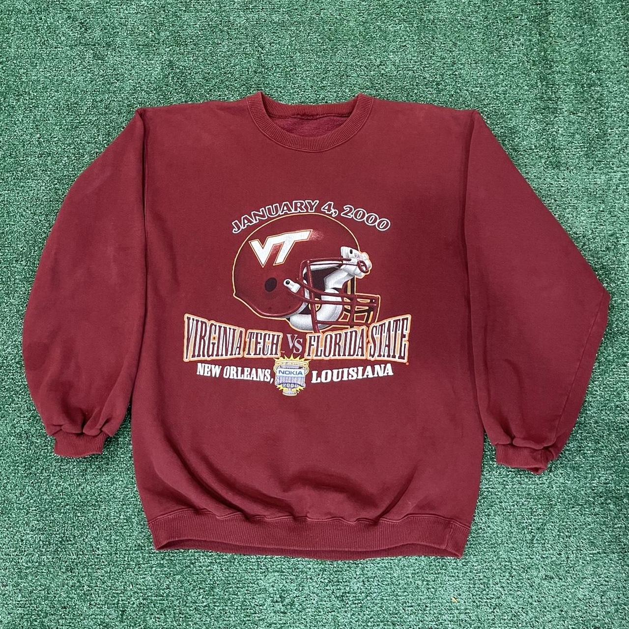 Vintage Virginia tech vs Florida state football... - Depop