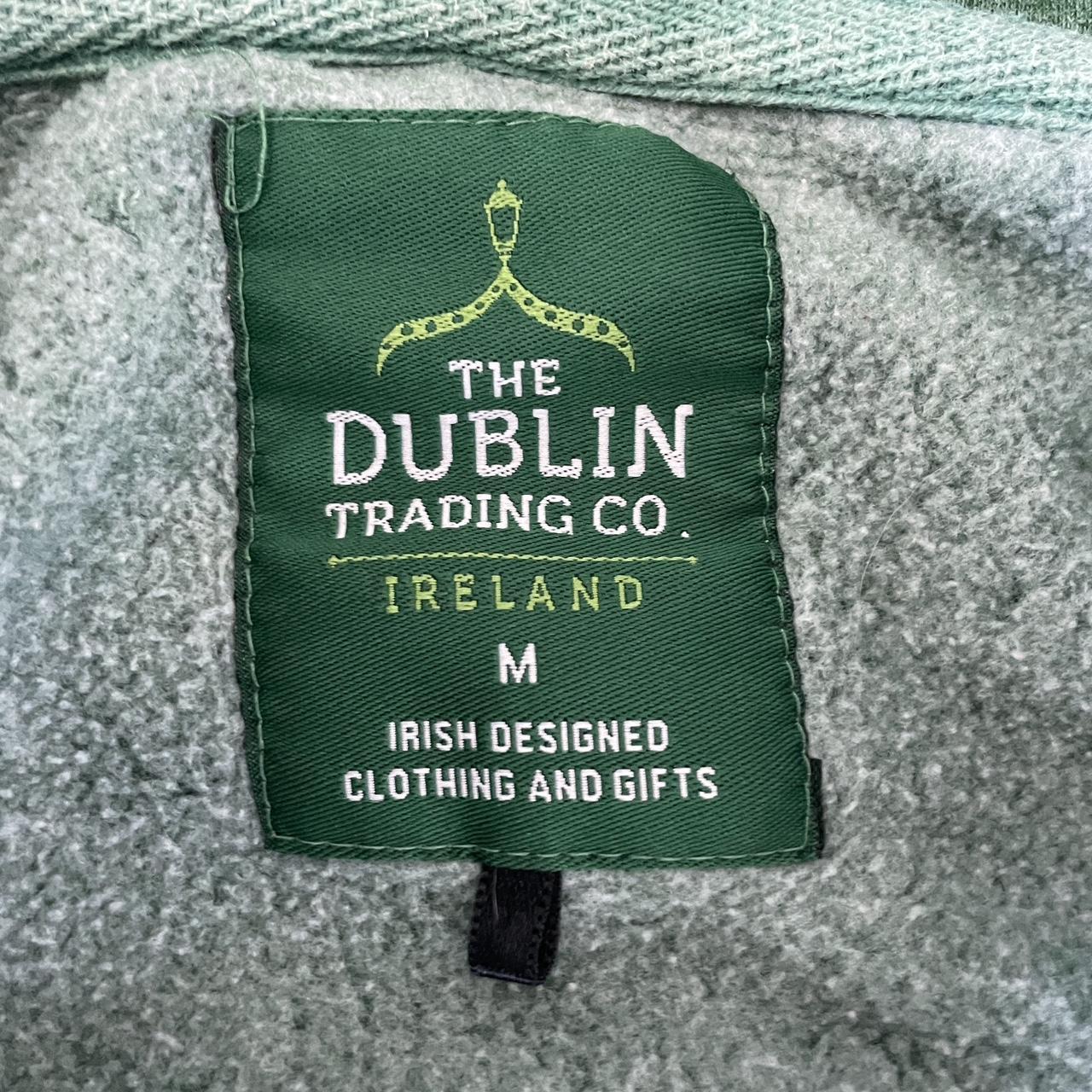 Vintage Dublin Ireland Zip Hoodie -tagged M, can fit... - Depop