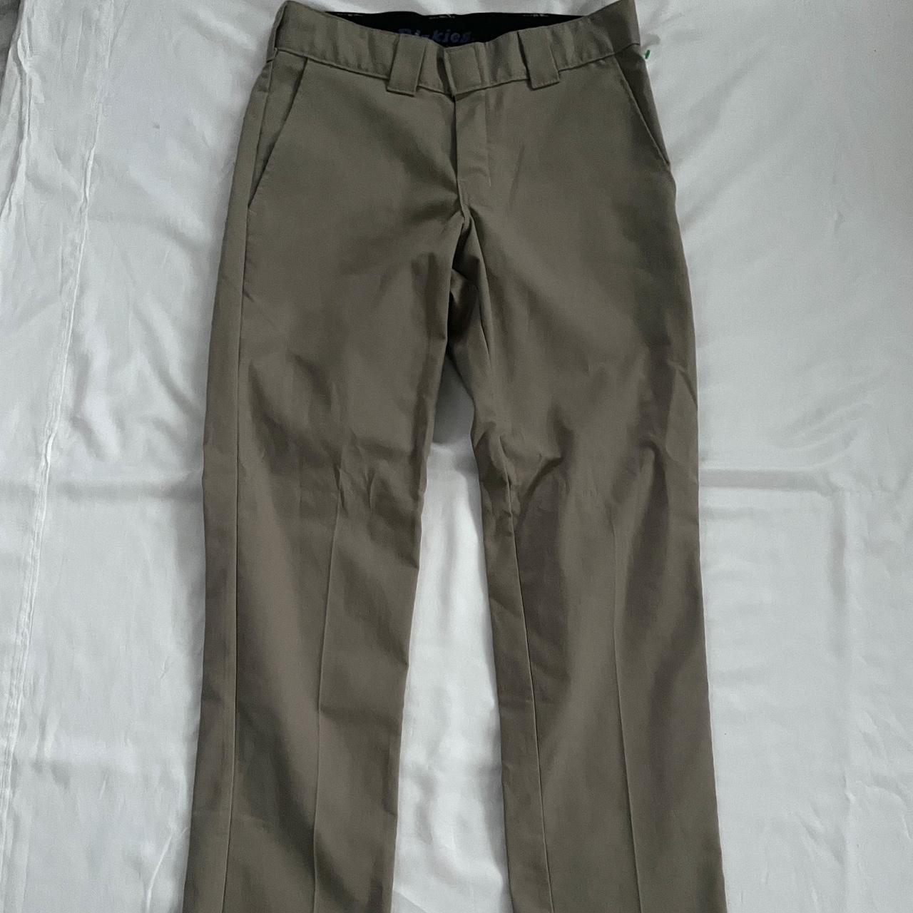 Dickies Flex Khaki Pants -dickies 874 -no tag, more... - Depop