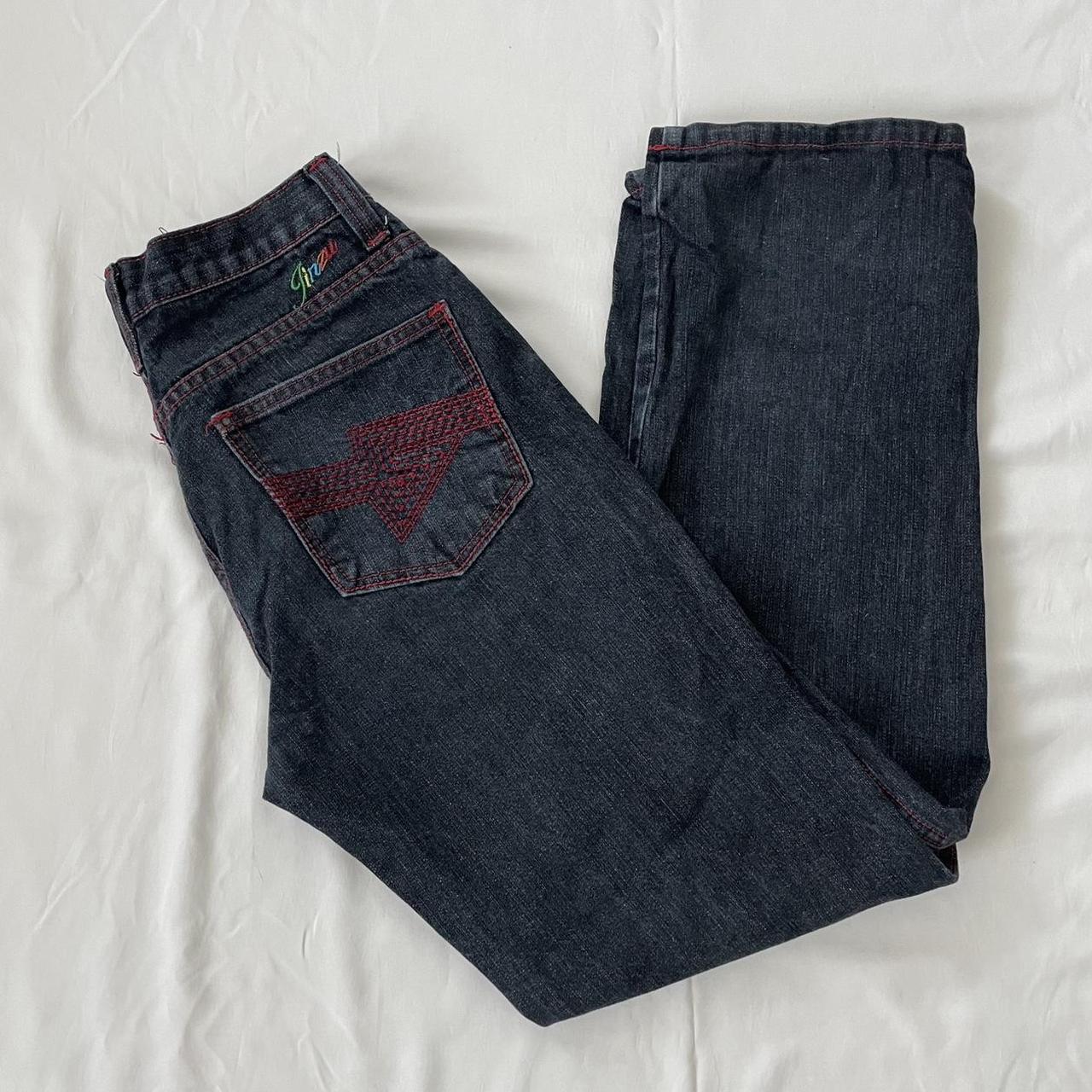 Vintage Jinzu Jeans -tagged 18 -waist is 13’ - Depop