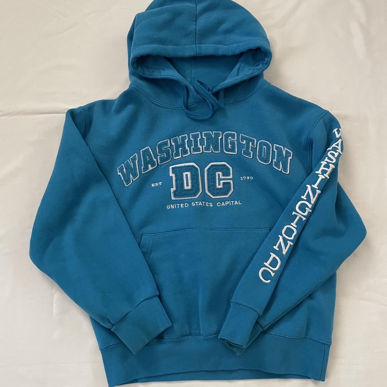 Vintage Washington DC Landmark Hoodie -size S, fits... - Depop