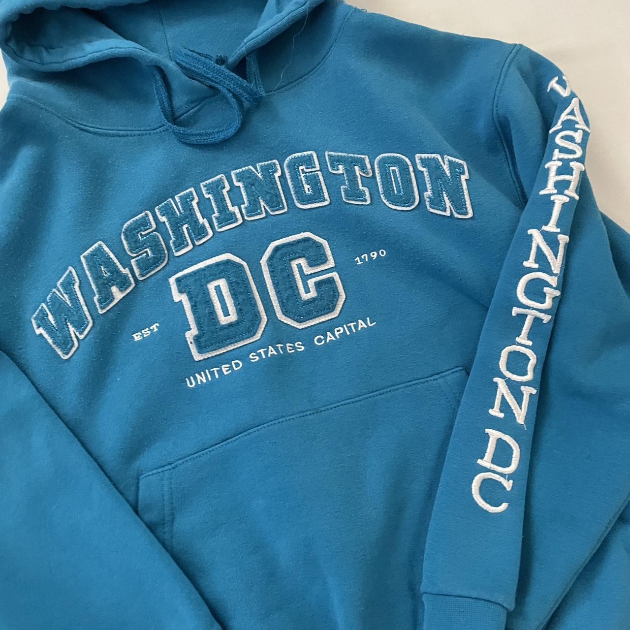 Vintage Washington DC Landmark Hoodie -size S, fits... - Depop