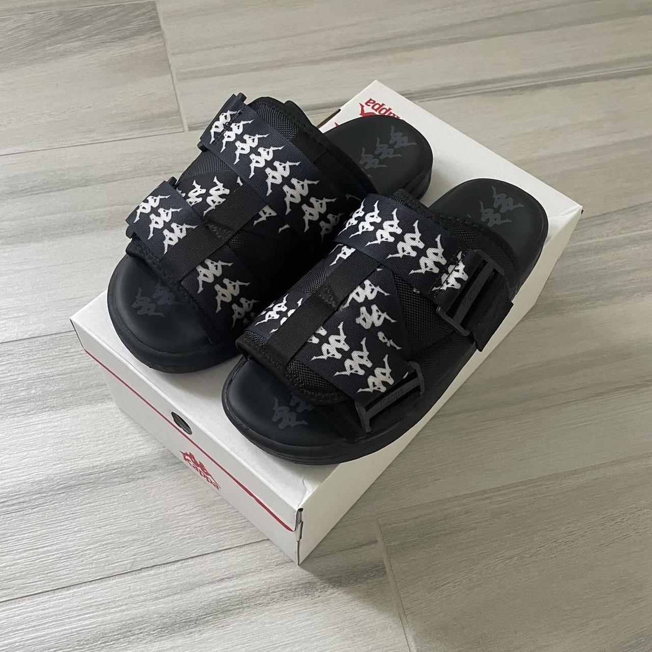 Mens Kappa Slides -size 9 have been worn a handful... - Depop