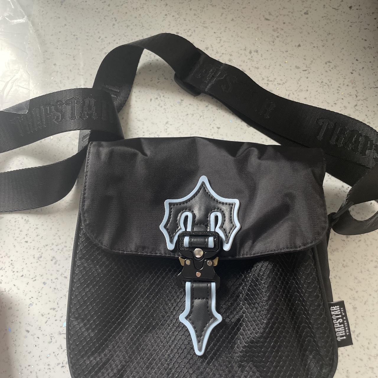 Trapstar bag (black ice/blue) - Depop