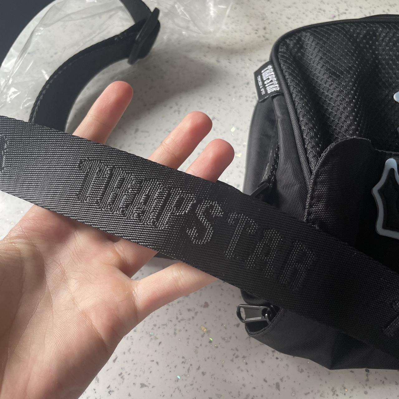 Trapstar bag (black ice/blue) - Depop