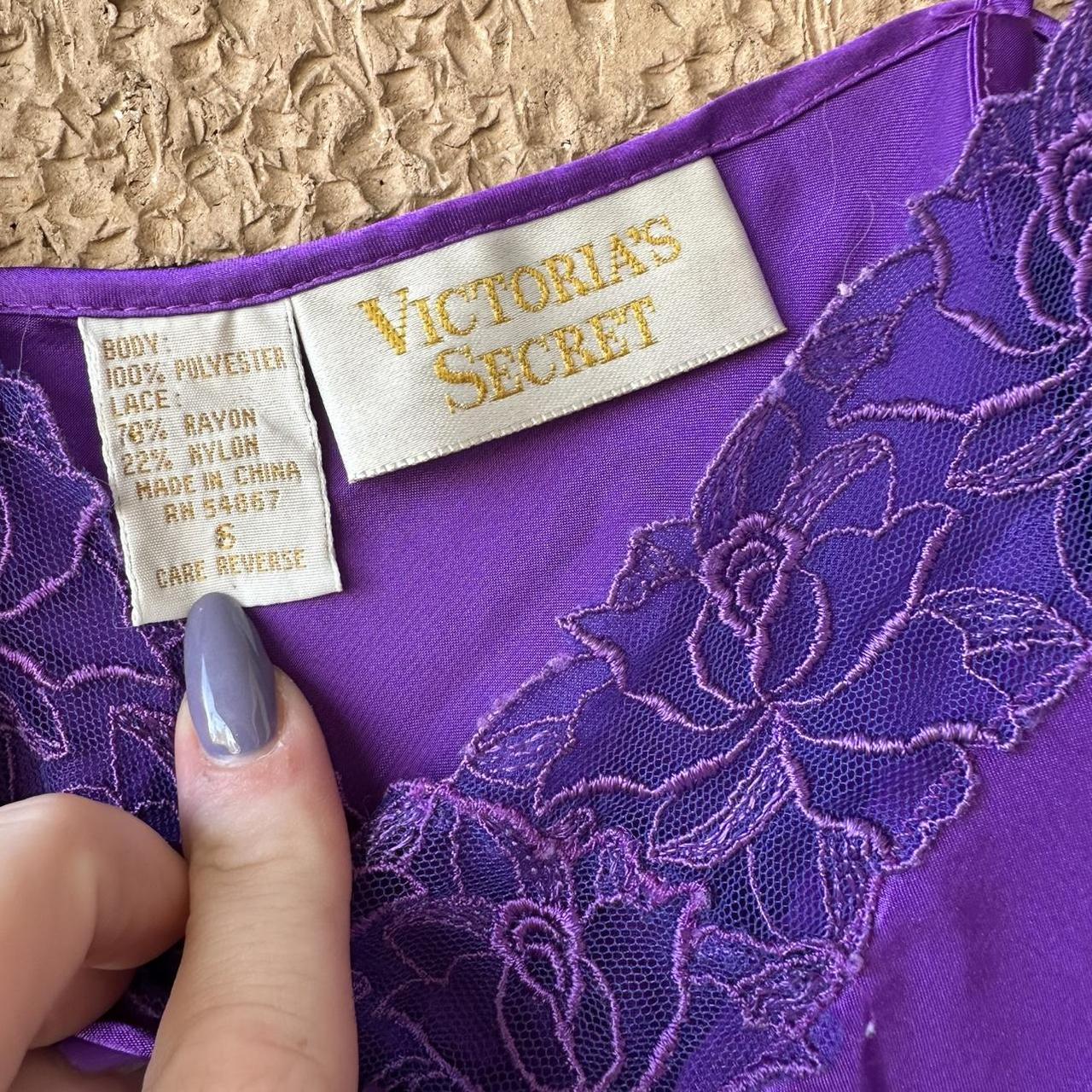 Women’s Vintage Gold Label Victoria’s Secret Purple... - Depop