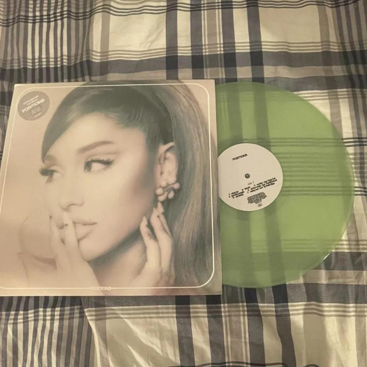 Positions - Ariana Grande Vinyl Coke bottle clear... - Depop