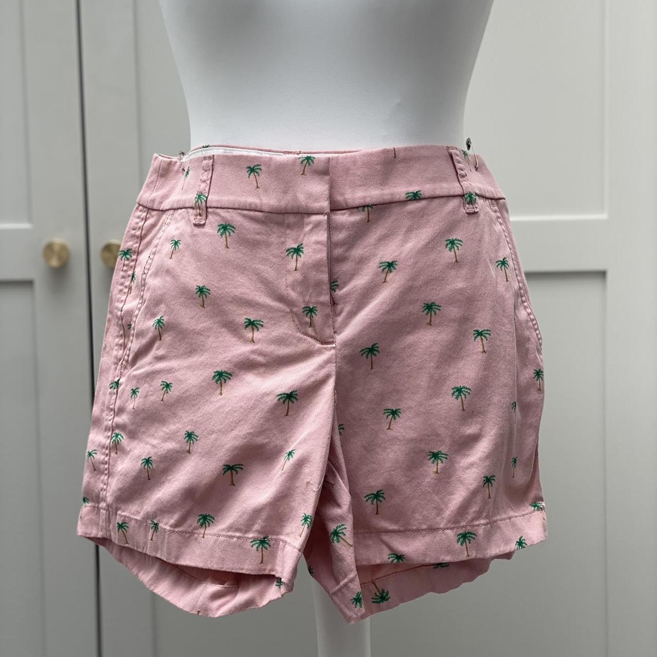 Summery West Palm Beach preppy palm tree shorts from... - Depop