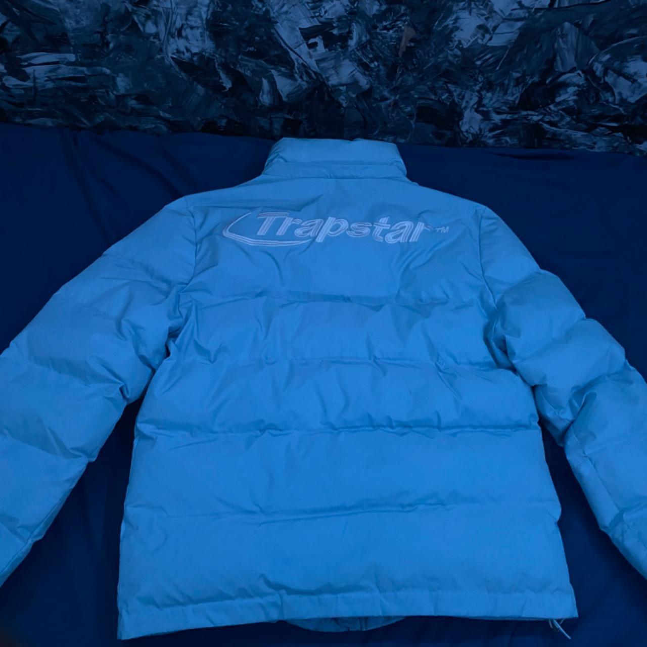 Trapstar hyperdrive puffer Ice Blue Comes with... - Depop