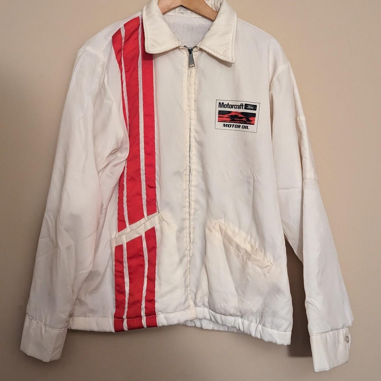 Vintage Ford Motor Company Motorcraft Racing Jacket... - Depop