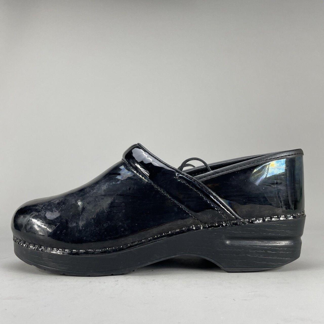 Dansko Clogs Women’s Size 39 US 8.5 Black Glossy... - Depop