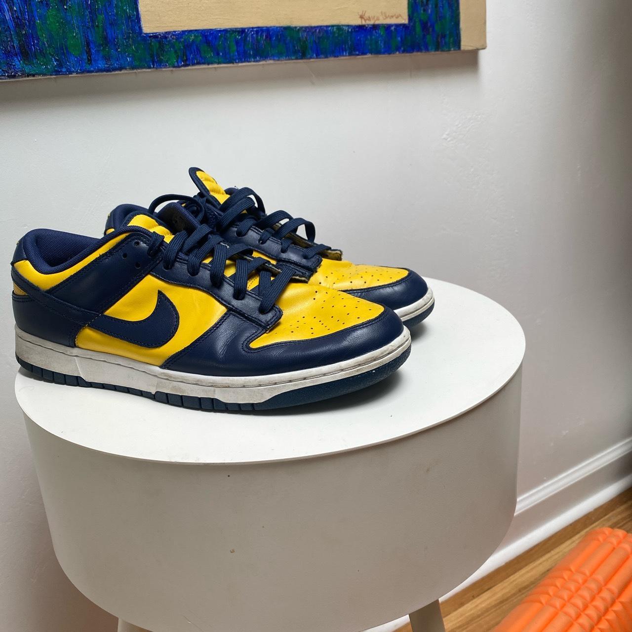 Nike Michigan dunk lows #thrift #y2k #skater - Depop