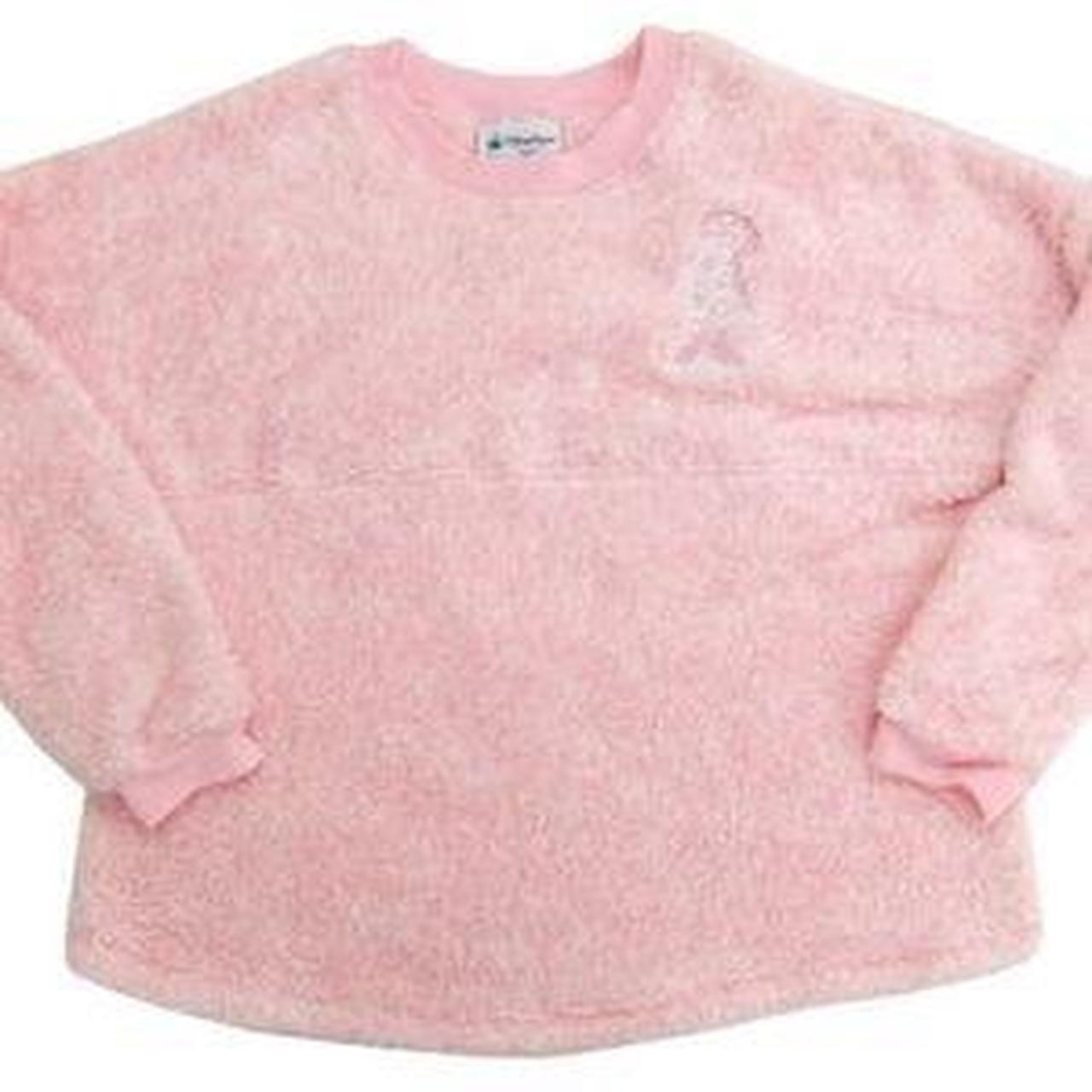 Disneyland Kids XL Fuzzy pink Spirit Jersey.... - Depop