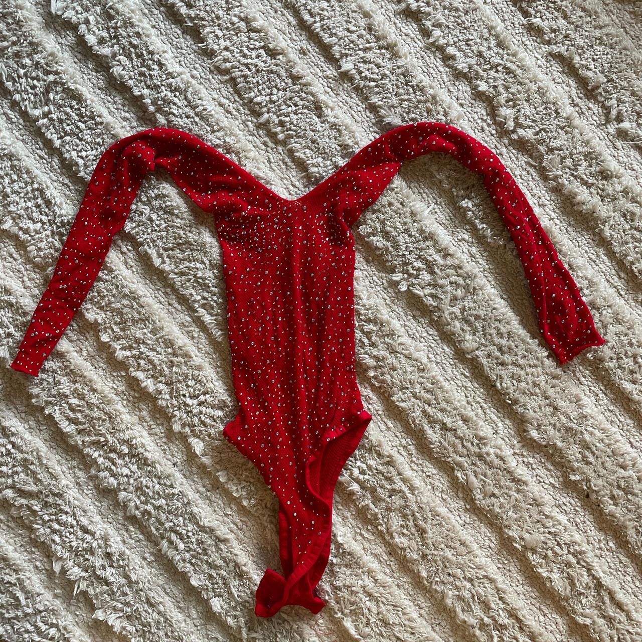 dolls kill mesh body suit super cute never worn I... - Depop