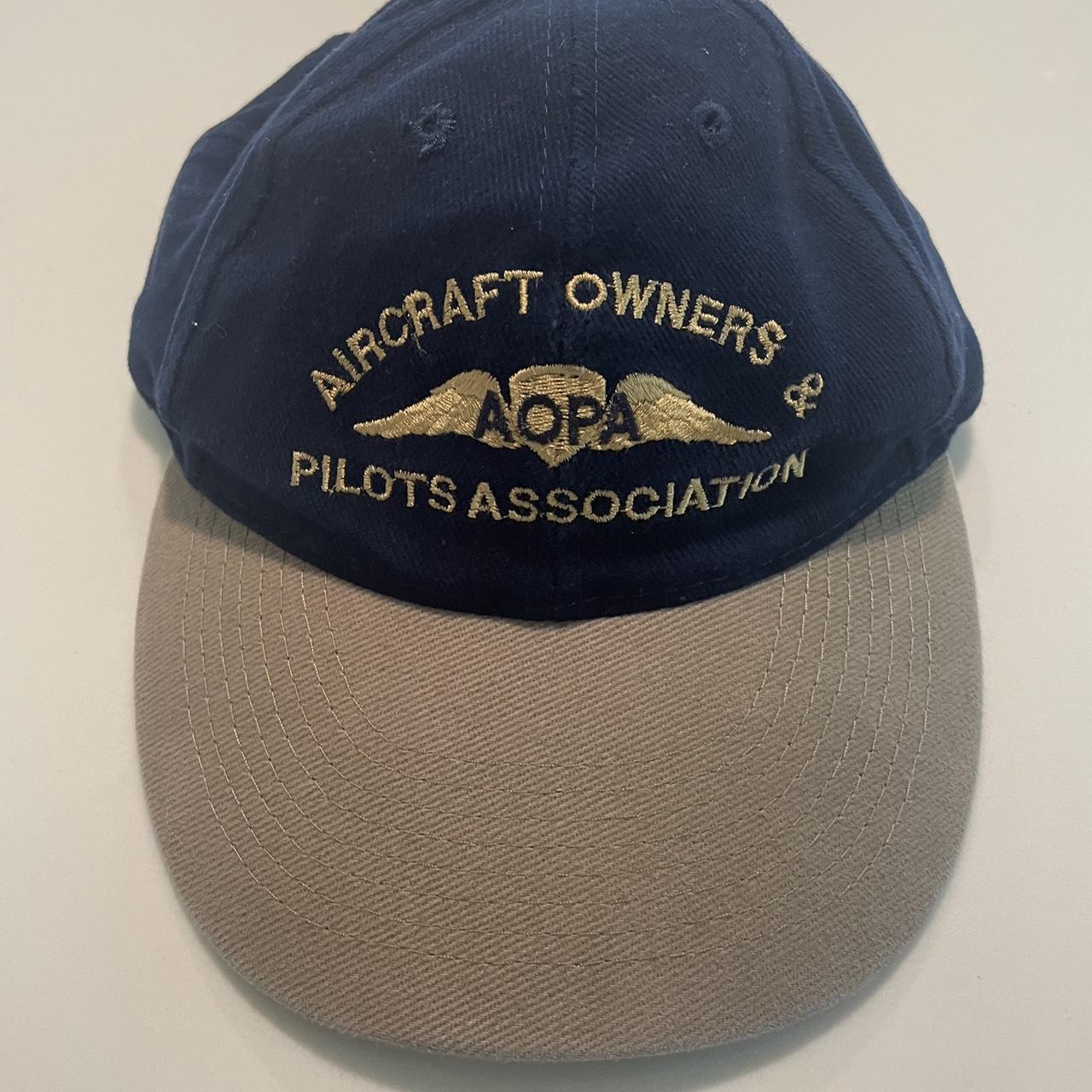 Vintage “Aircraft owners and pilots association” dad... - Depop