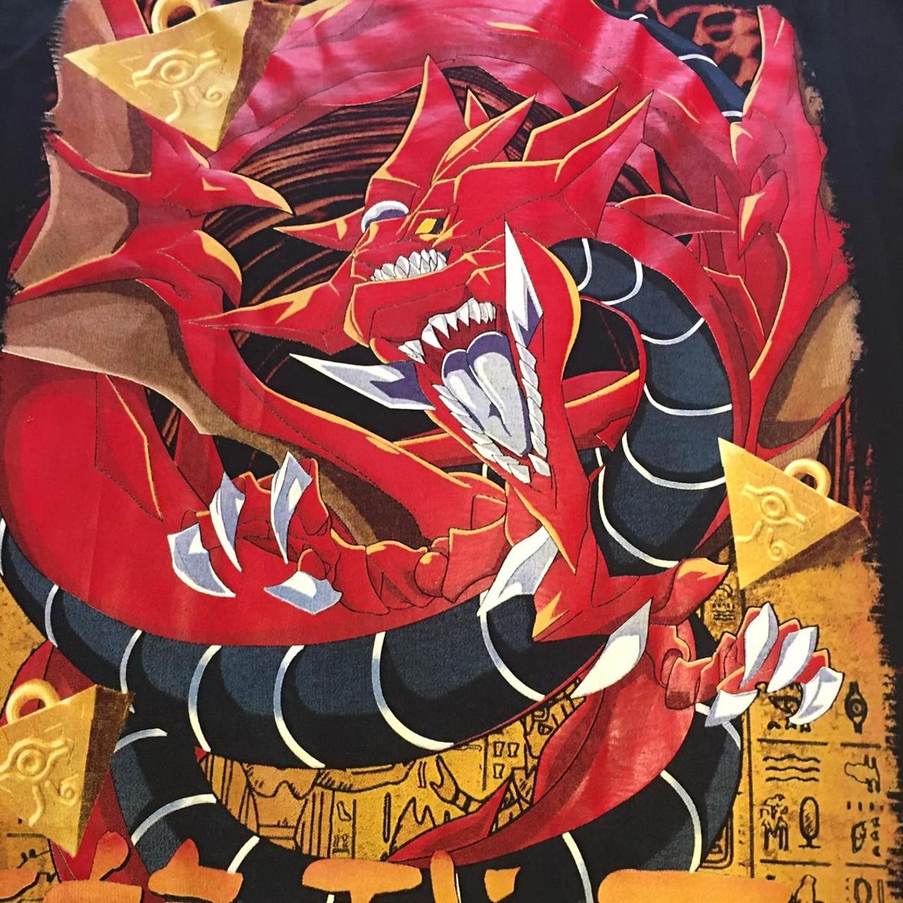 Yugioh Shirt Slifer The Sky Dragon!!!!!!!! Size XL - Depop