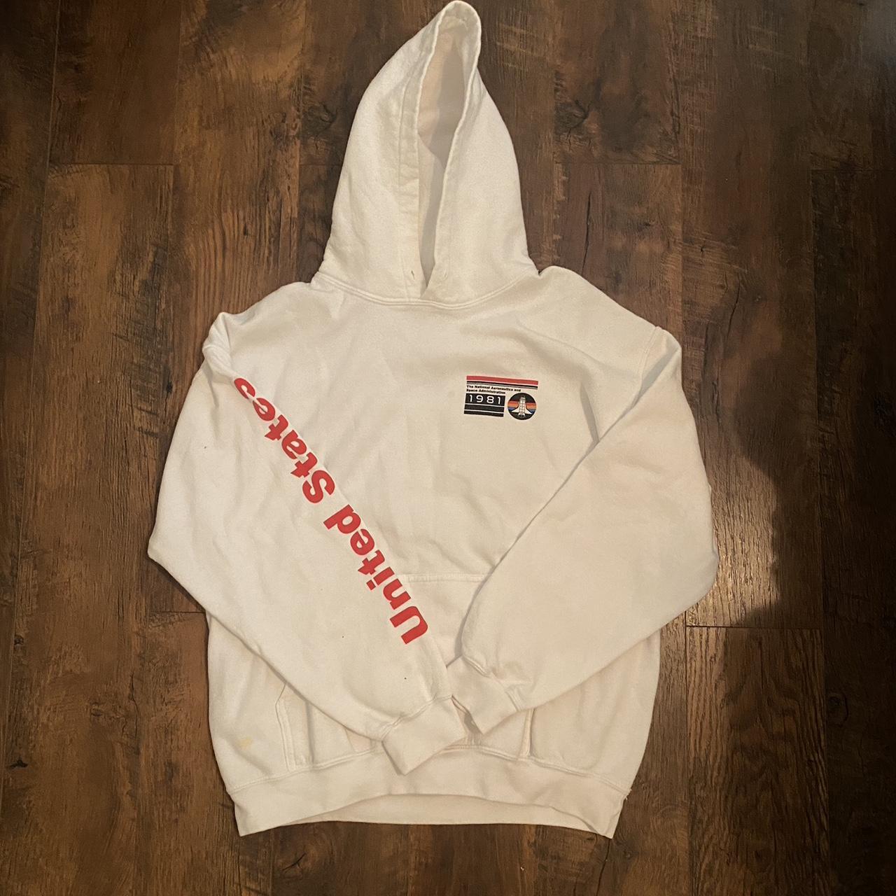 - white NASA sweater 🪐 - contact for any questions... - Depop