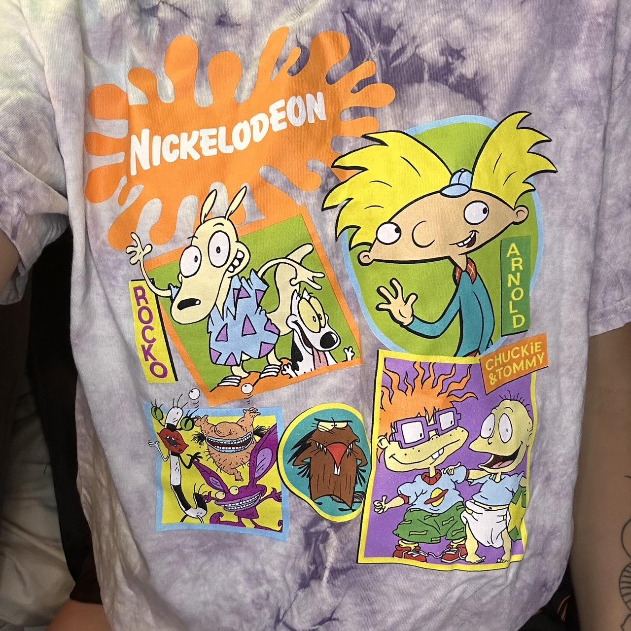 Walmart Women's White and Purple T-shirt | Depop